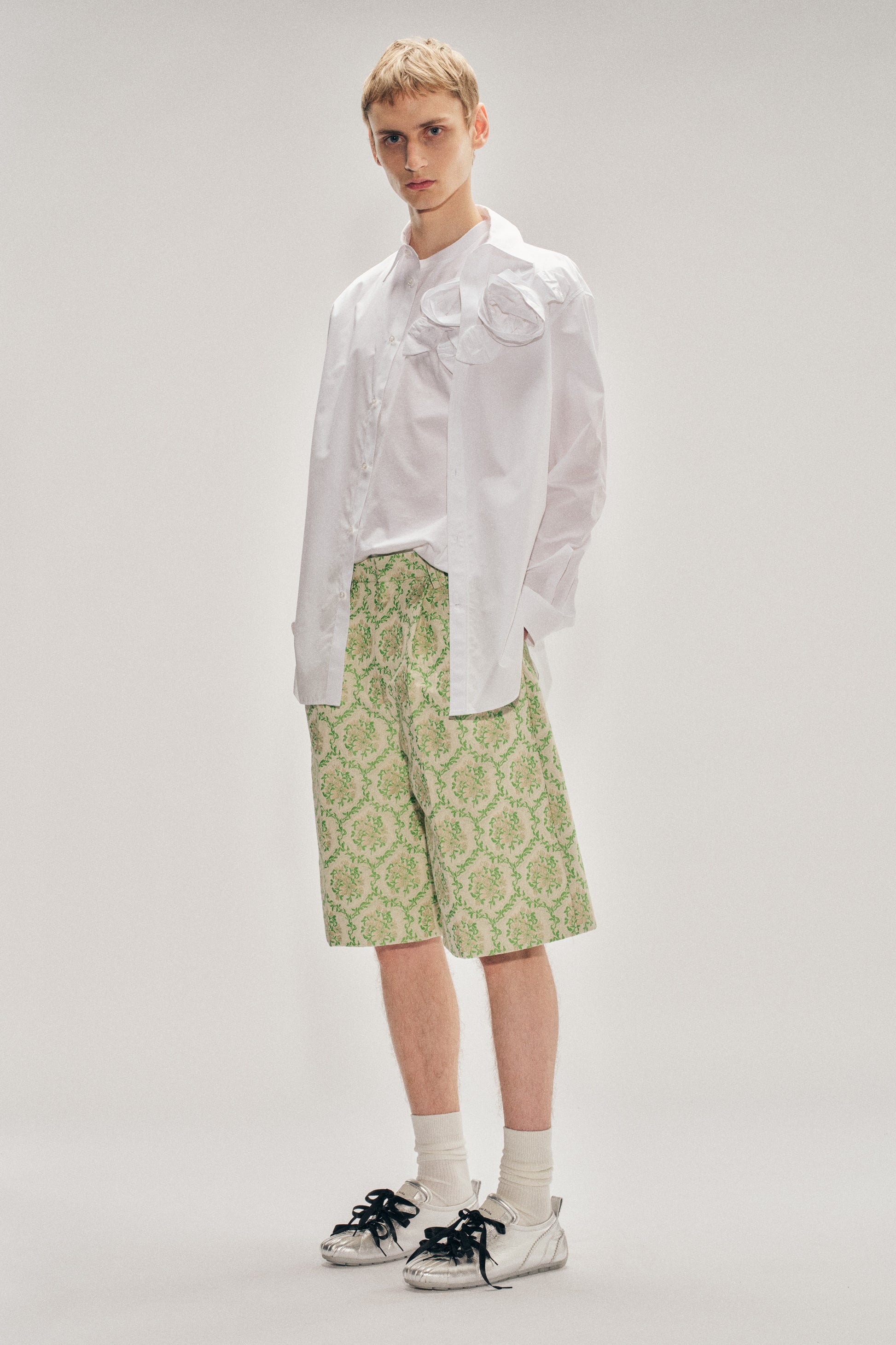 Pressed Rosette Easy Shirt – Simone Rocha