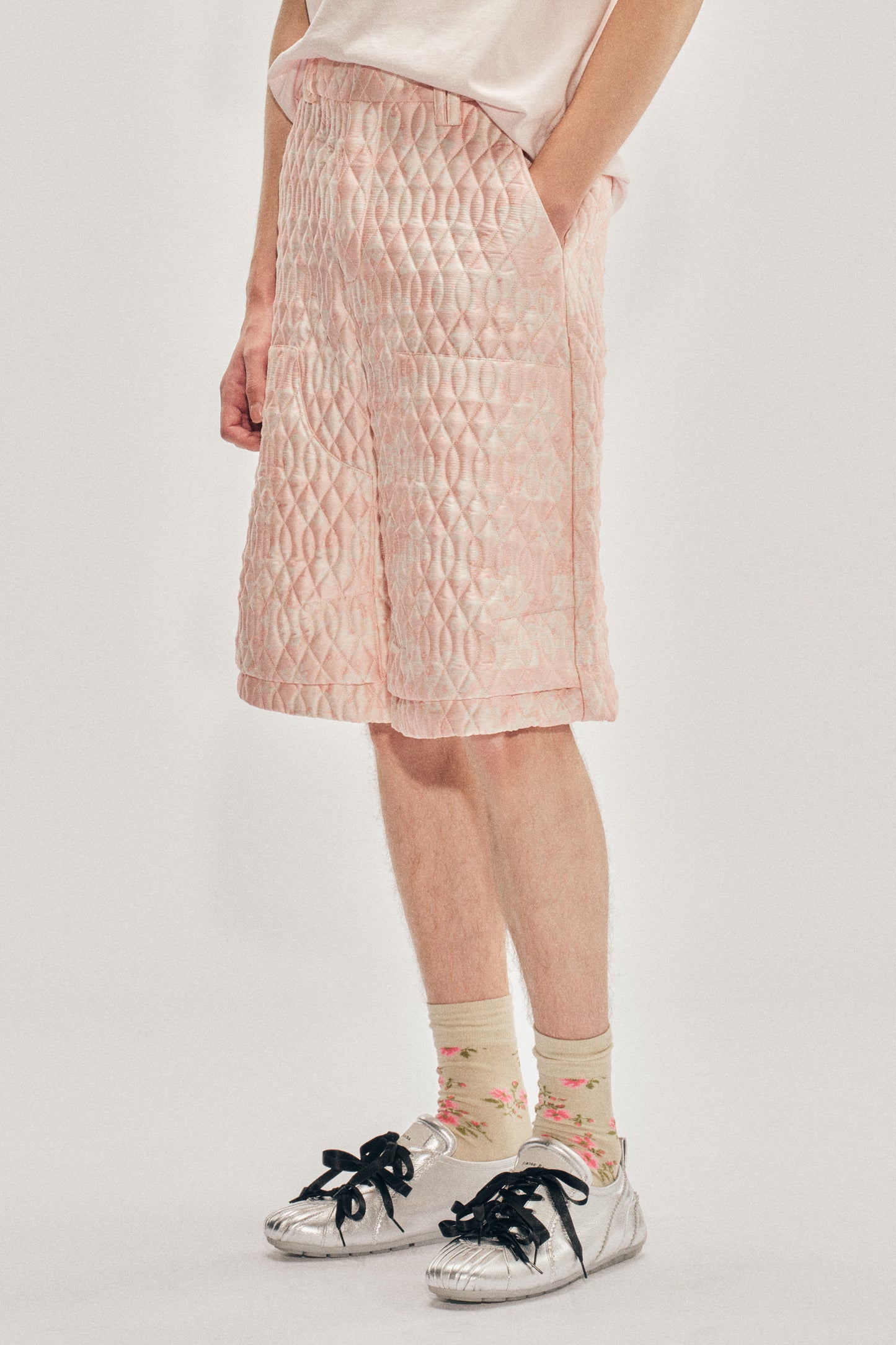 Quilted Belt Loop Tab Board Shorts – Simone Rocha