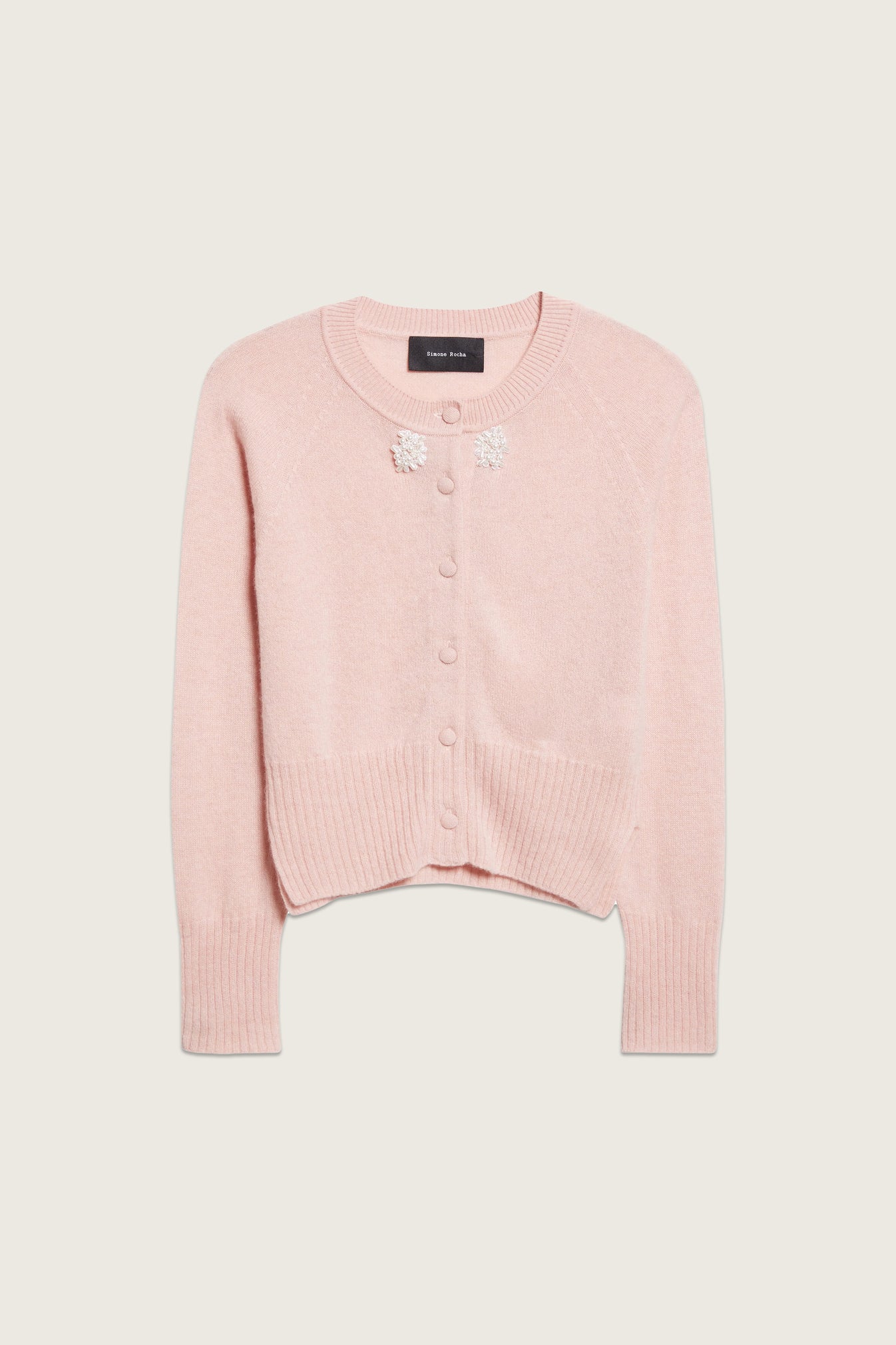 Embellished Cashmere Cardigan – Simone Rocha